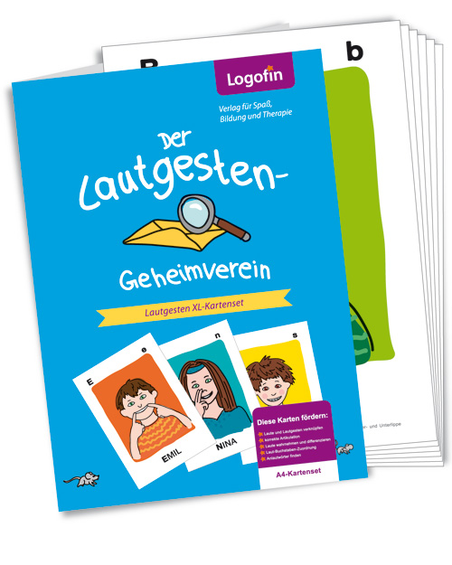 Lautgesten XL-Kartenset "Der Lautgesten Geheimverein" | k2-verlag.ch